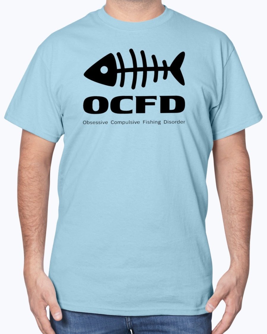 Fish OCFD - Heavy Cotton T-Shirt (Mens) – ArtWearUSA